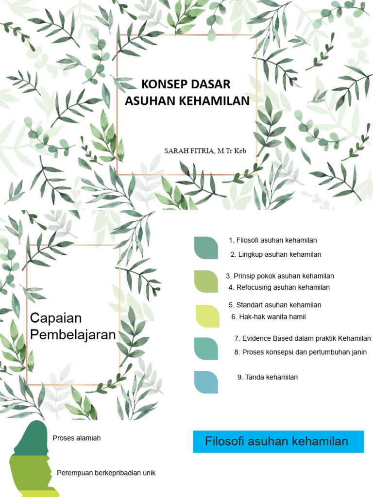 Pengantar Asuhan Kebidanan | PDF