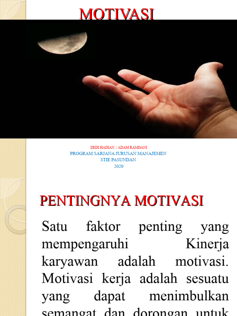 Motivasi | PDF