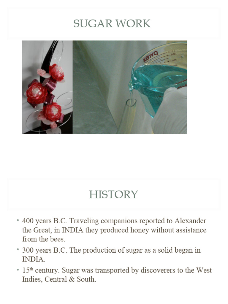 3. Sugar Work | PDF | Sucrose | Sugar