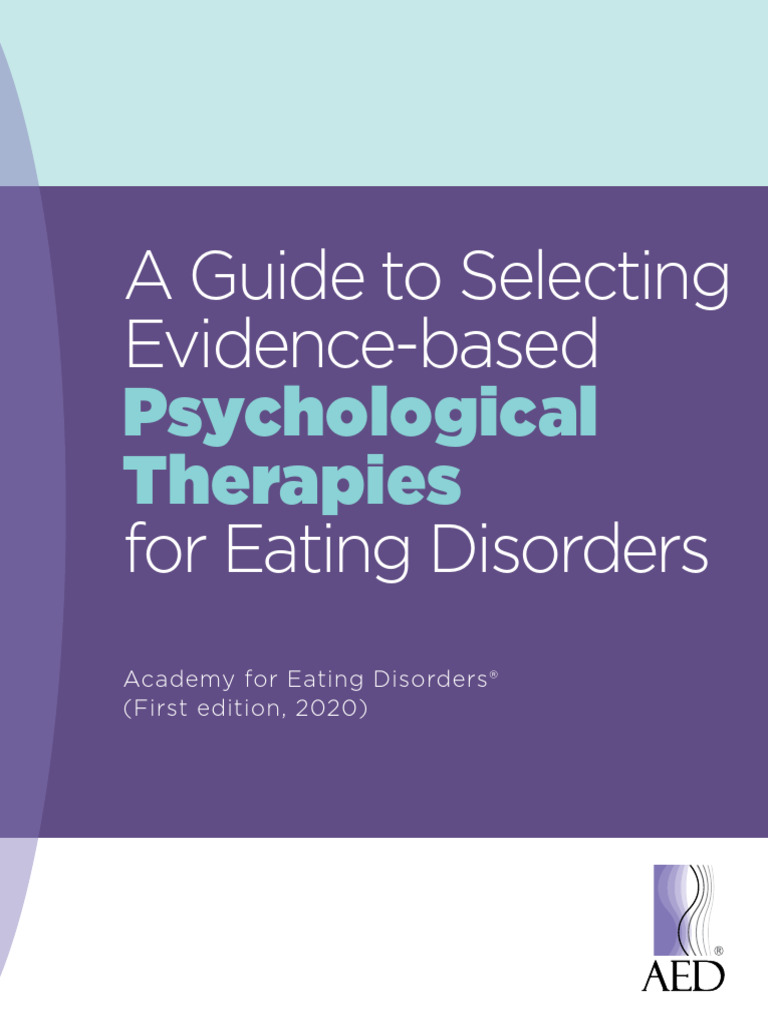 A Guide to Selecting Evidence-based Psychological Therapies | PDF ...
