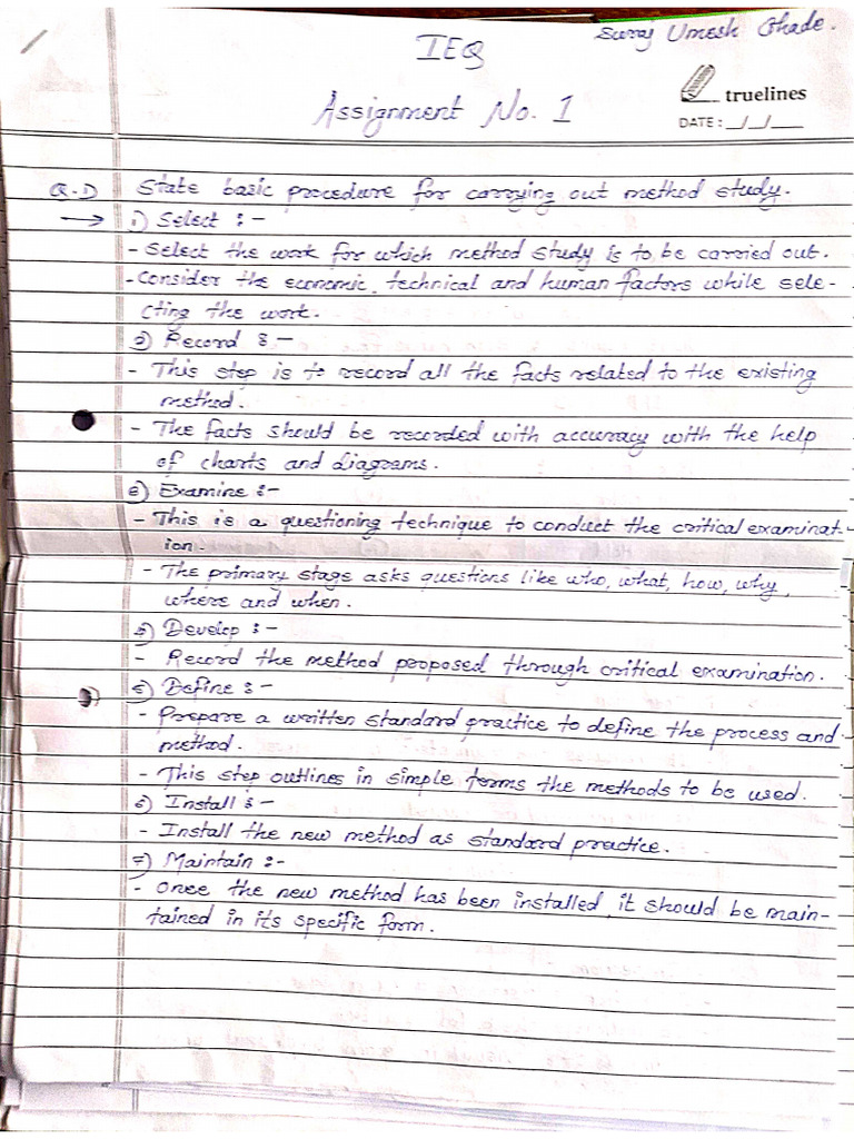 IEQ Assigment 1 | PDF