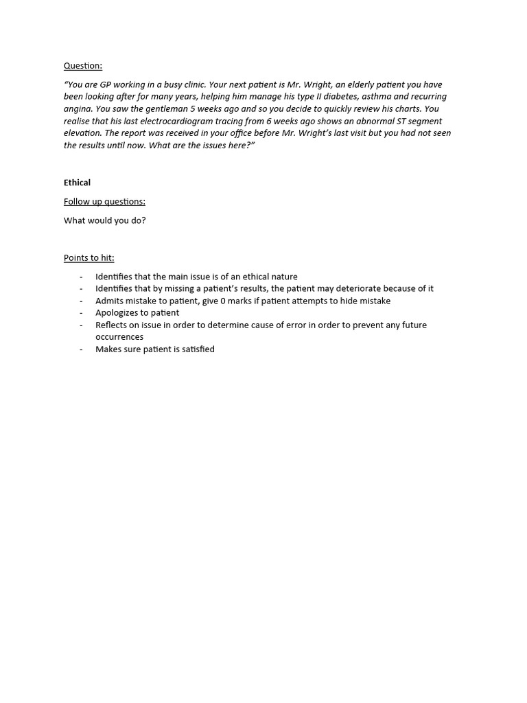 Medicine Mini MMI: Practice-Qs-1 | PDF | Public Services | Health Sciences