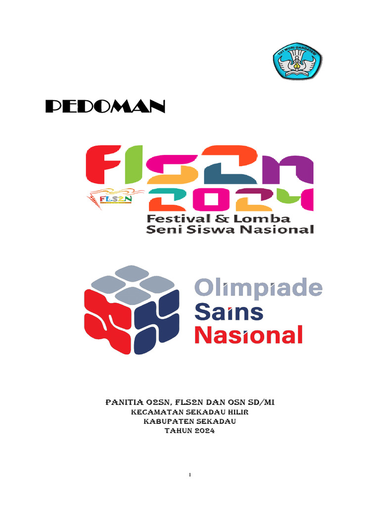 Pedoman FLS2N SD 2024 Sekadau | PDF | Seni