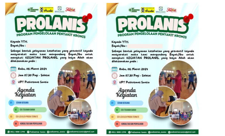 Undangan Prolanis | PDF
