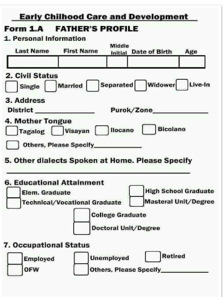 childs-profile print | PDF