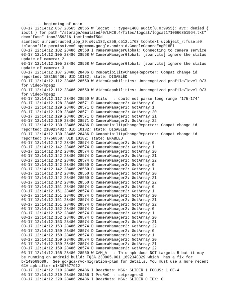 Log Cat 1710666851964 | PDF | Computing | Computer Engineering