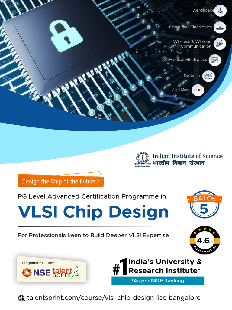 Vlsi Brochure | PDF | Electronics | Electronic Circuits Vlsi Brochure | PDF | Electronics | Electronic Circuits