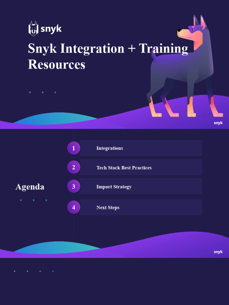 Snyk Integration + Training Resources | PDF | Json | Java Script
