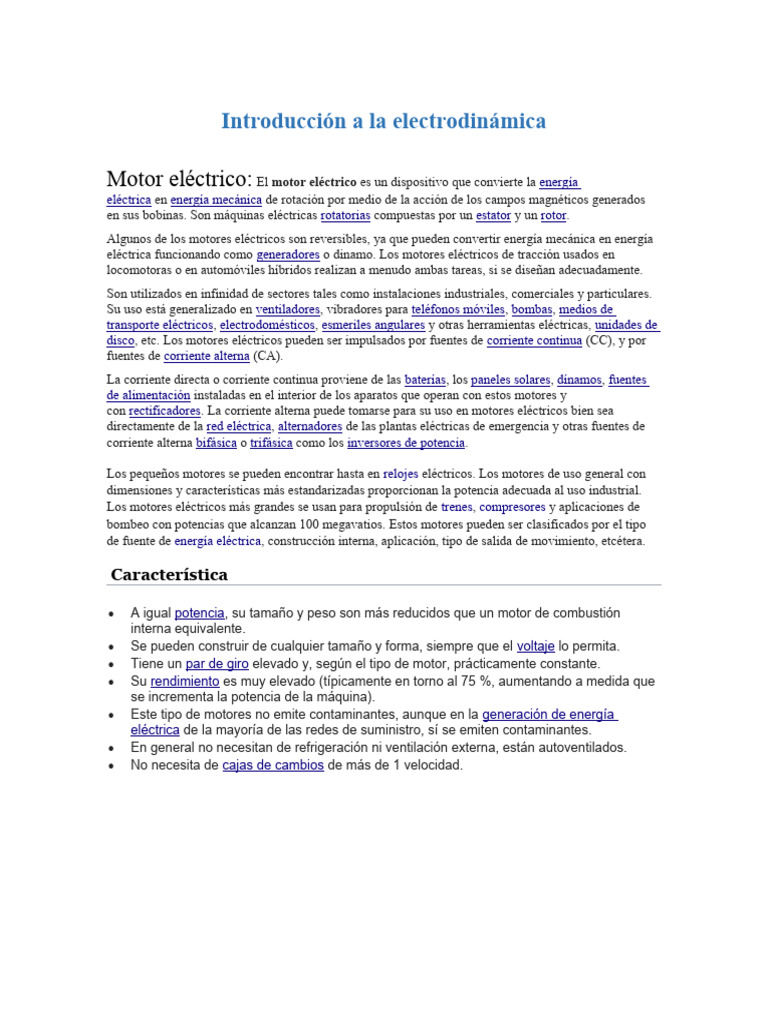 Introducción A La Electrodinámica | PDF | Generador eléctrico ... Introducción A La Electrodinámica | PDF | Generador eléctrico ...