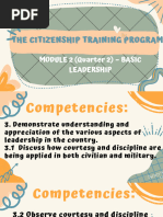 Citizenship Training Program 2023 2024 | PDF | Citizenship