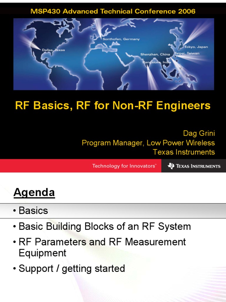 Rf Basics Modulation Duplex Telecommunications
