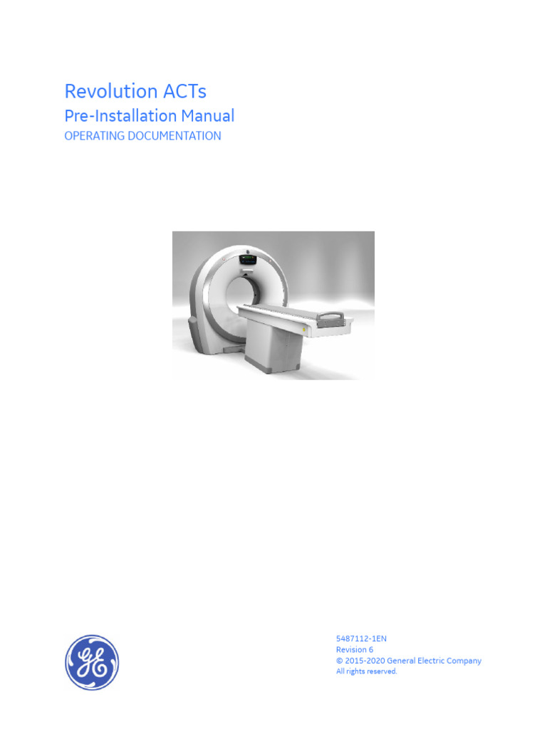 Revolution ACT - GE | PDF