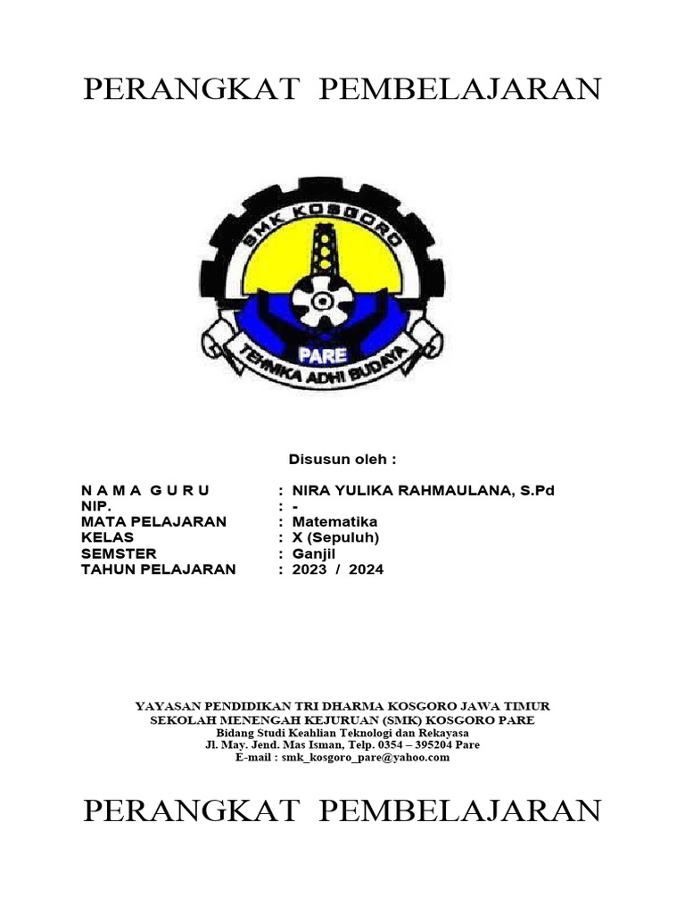 Cover Perangkat | PDF