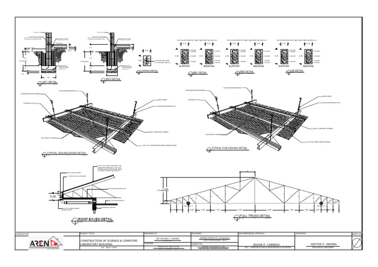 Support Midspan Rb1 Detail Support Midspan Rb2 Detail Support Midspan ...