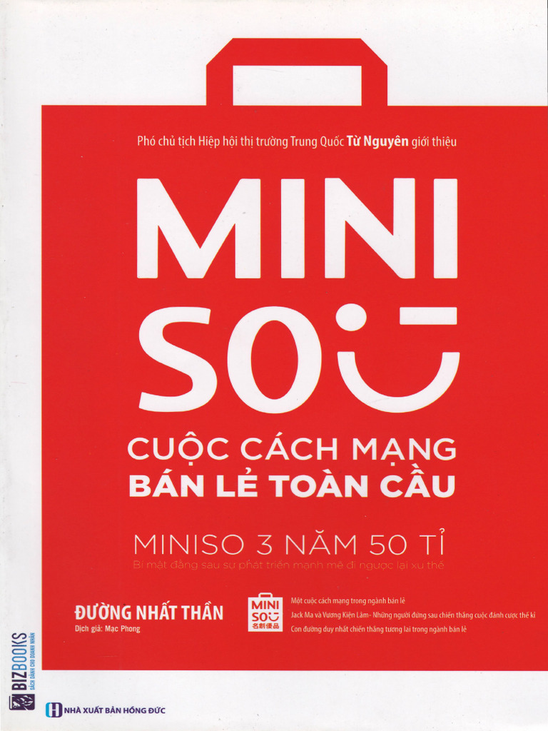 Miniso - Cuộc Cách Mạng Bán Lẻ Toàn Cầu - Đường Nhất Thần - Mạc Phong (Dịch) | PDF