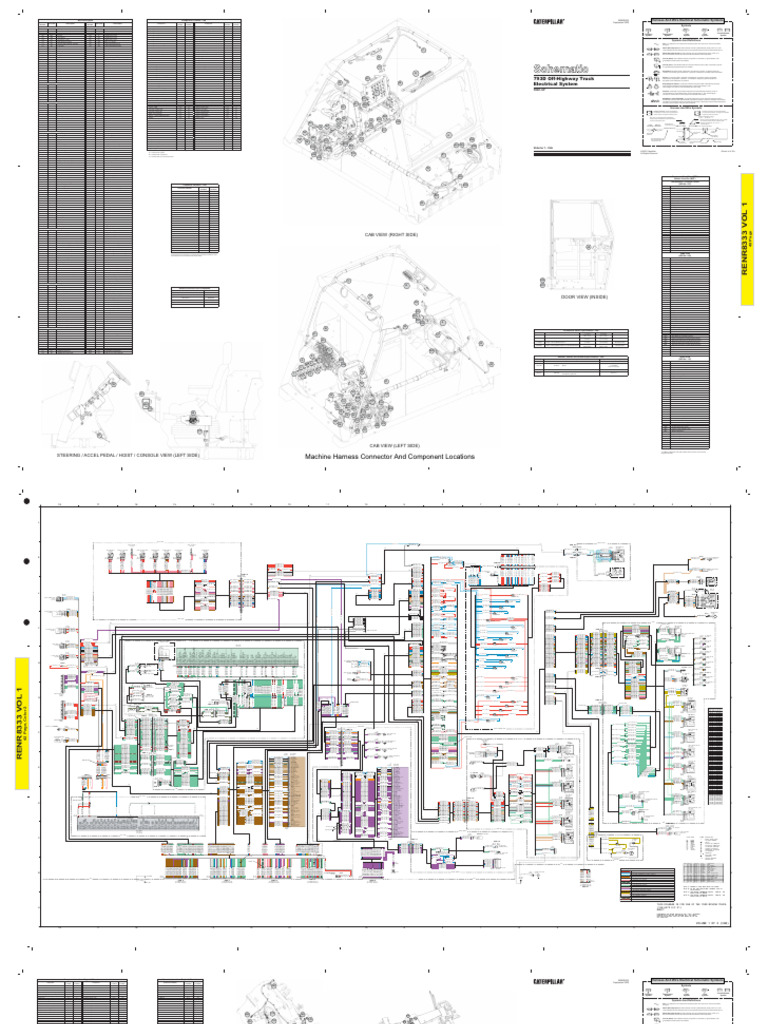 Esquema Eléctrico (793D) | PDF | Relay | Switch