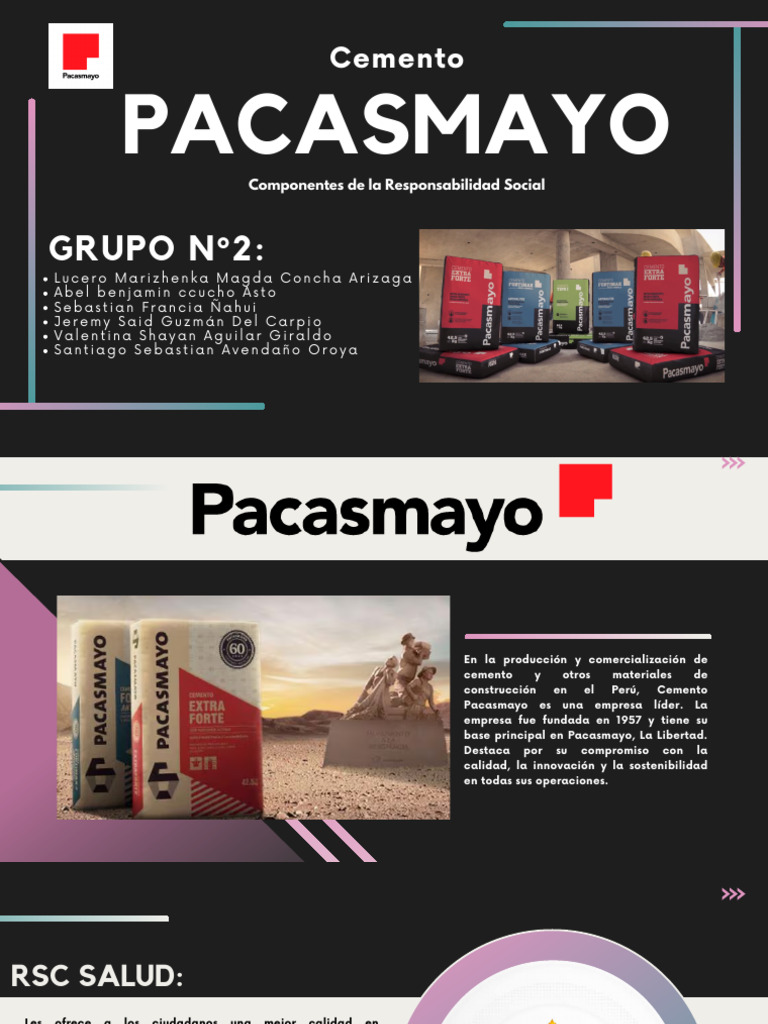 Pacasmayo: Cemento | Descargar gratis PDF | Business | Entorno natural
