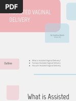 Vacuum Delivery (Kiwi) | PDF | Childbirth | Anatomical Terms Of Motion