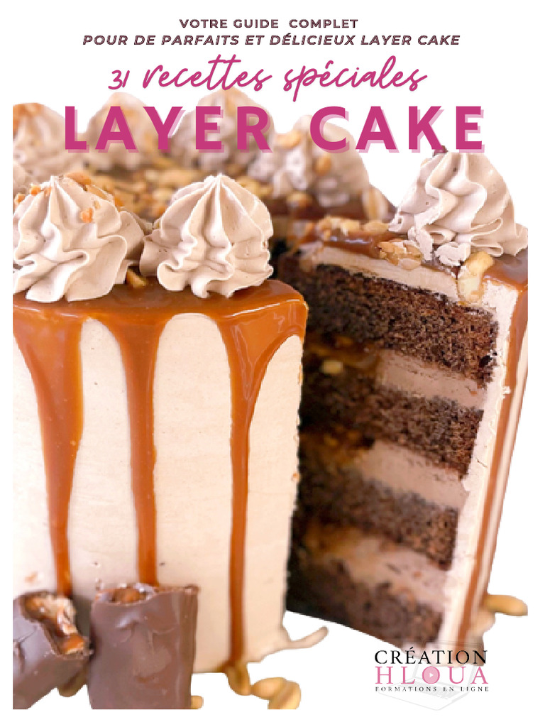Guide Complet des Layer Cakes | PDF | Chocolat | Meringue
