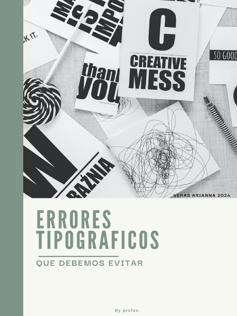 Errores Tipograficos | PDF | Tipografía
