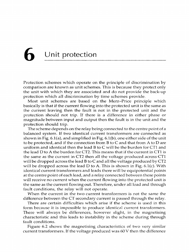 Pertemuan 7. Unit Protection (T. DAVIES) Protection of Industrial Power ...