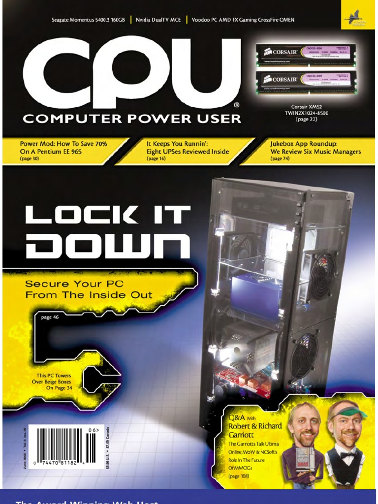 Computer Power User Magazine - June 2006 | PDF | Digital Technology ...