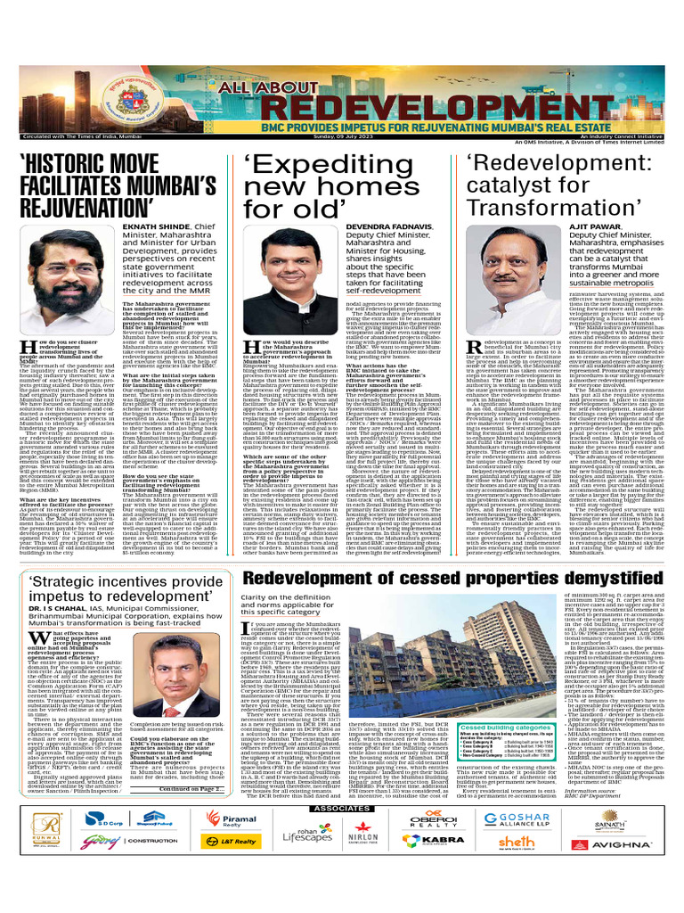 Article All About Redevelopment TOI 2023 Final | PDF