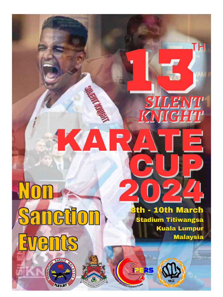 Non Sanction Events_Buletin_13th SK Cup 2024 | PDF | Karate