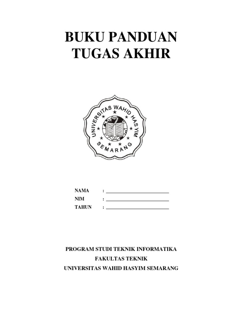 Panduan Tugas Akhir Teknik Informatika | PDF | Teknologi & Rekayasa
