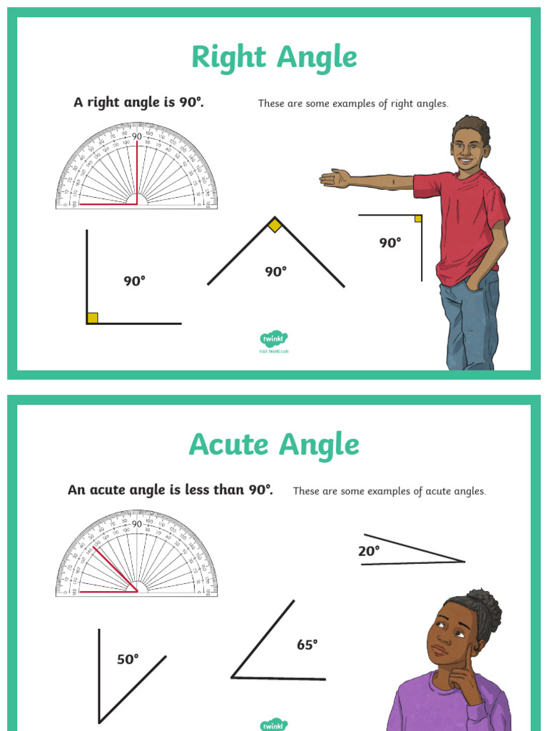 Au t2 M 027 Types of Angles Display Posters - Ver - 4 | PDF | Home & Garden