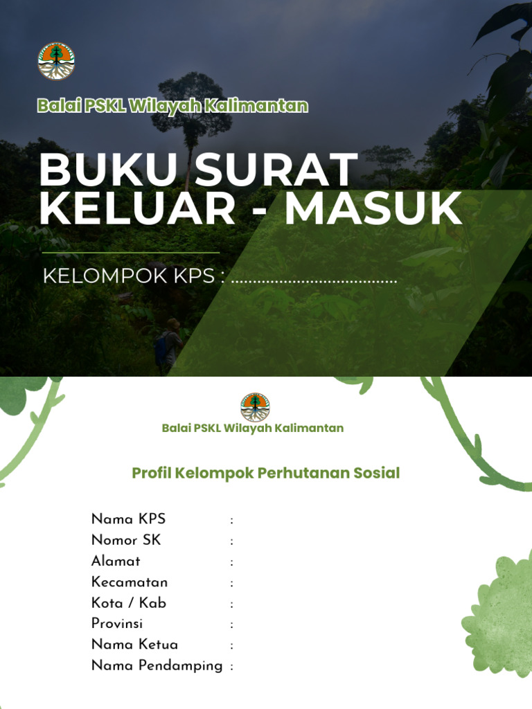 Buku Surat Masuk Keluar (A4 (Landscape) ) Ok | PDF
