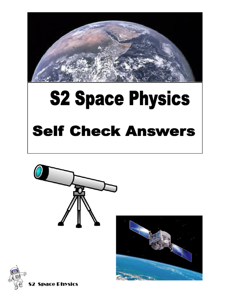 Space Physics Self Checks Answers | PDF | Planets | Sun