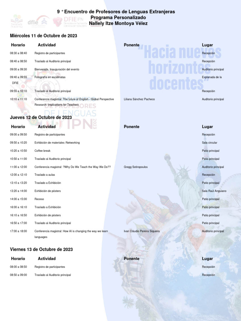 Programa | PDF