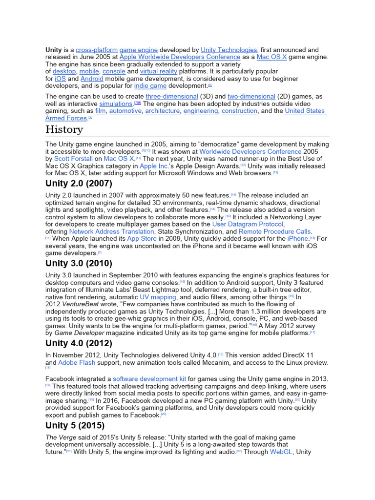 Unityengine | PDF | Unity (Game Engine) | Computing Unityengine | PDF | Unity (Game Engine) | Computing