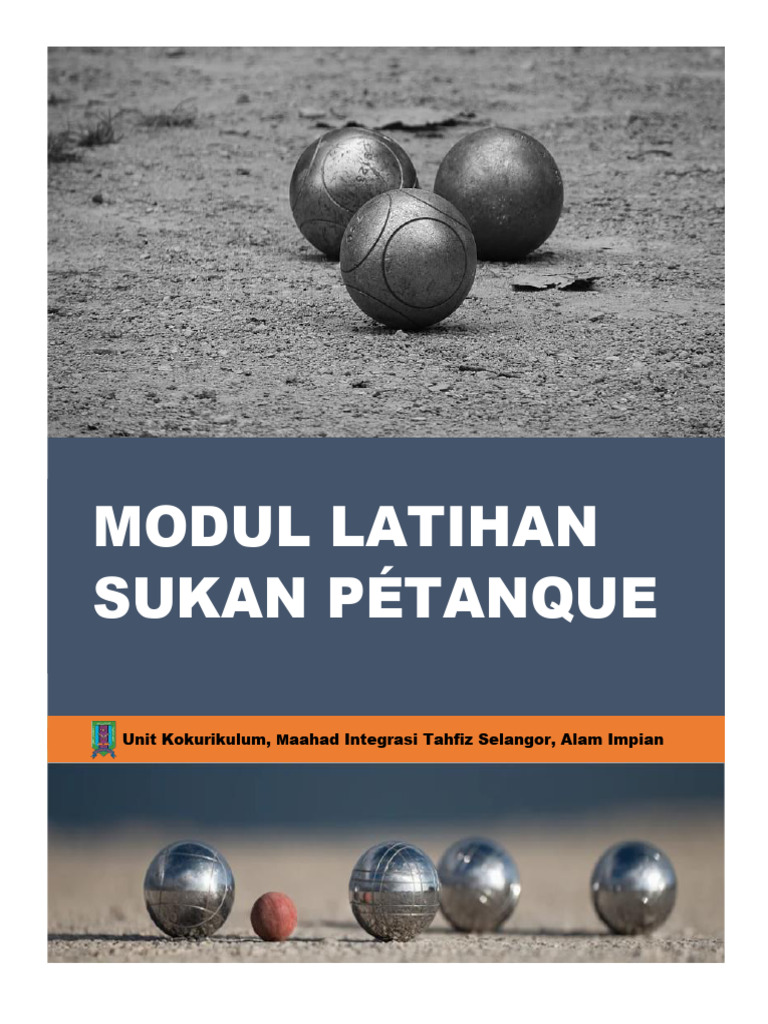 MODUL SUKAN PETANQUE MITSAI 2023 | PDF