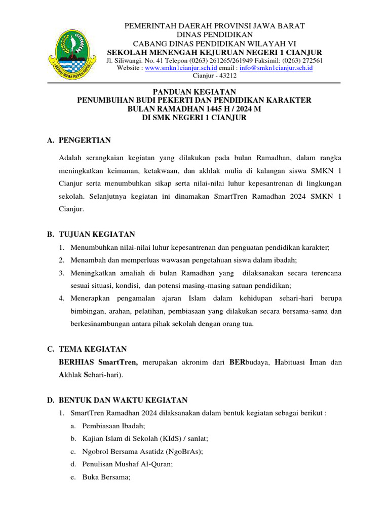 Panduan Smartren 2024 | PDF