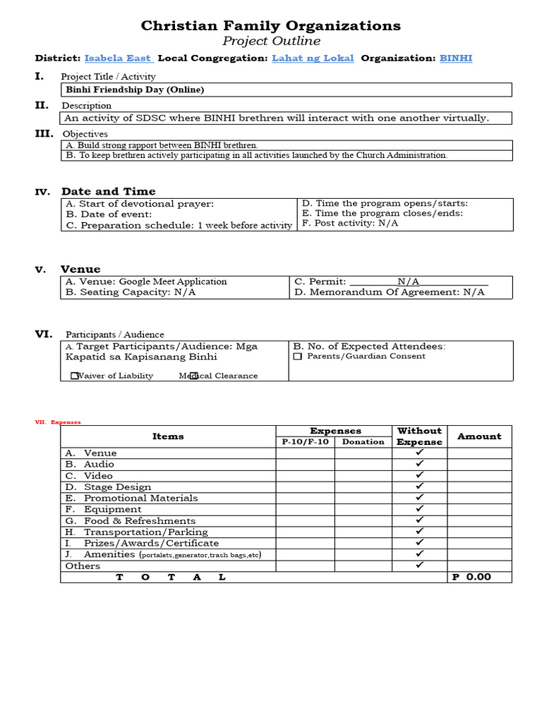 Binhi Friendship Day | PDF