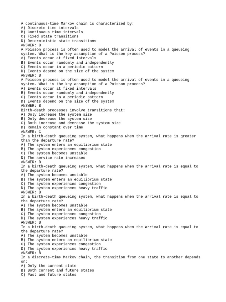 questions-PROB-22MT2005 2023-2024 ODD SEMESTER-CO4 QUIZ-20240316-1004 | PDF | Markov Chain ...