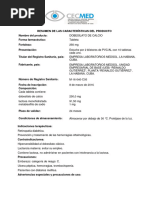 Flevomax 500mg Prospecto | PDF | Amamantamiento | El embarazo