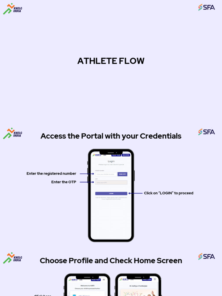 Athlete Flow Portal Login Guide | PDF | Business | Self-Improvement