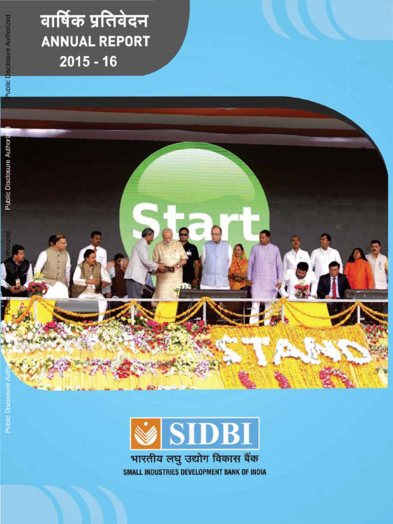 Sidbi Ar 2015 16 | PDF