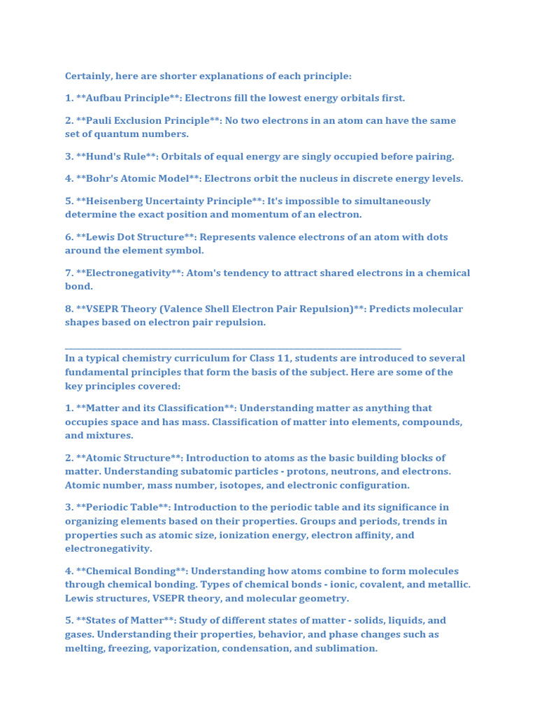 Laws | PDF | Atoms | Chemistry