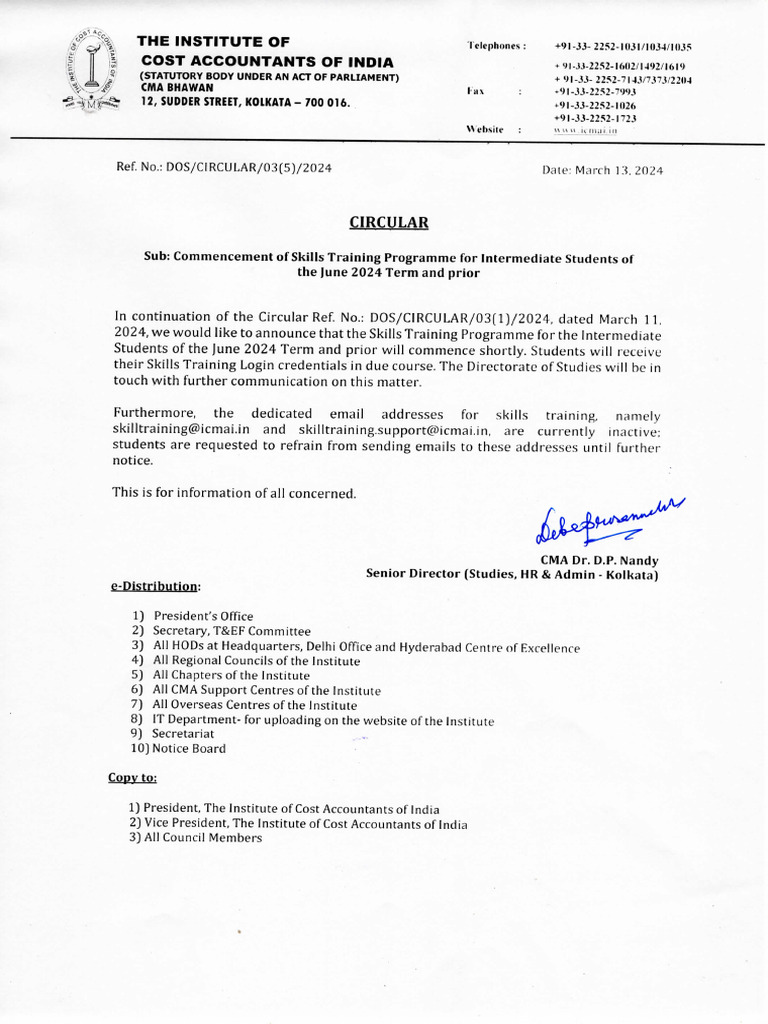 Circular-SkillTraining_Programme | PDF