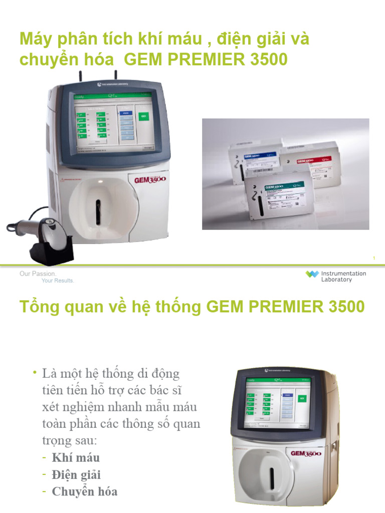 GEM 3500 Training 108 Hospital | PDF