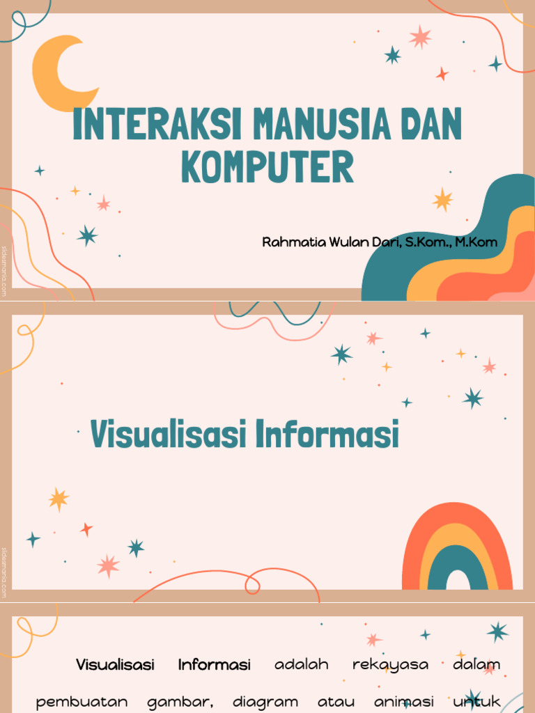 Pertemuan 16 Visualisasi Informasi | PDF | Komputer