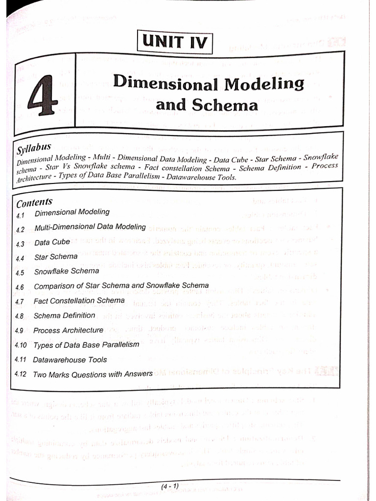 DW Unit 4 | PDF