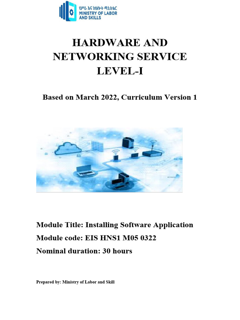 M05 Install. SA | PDF | Software | Computing