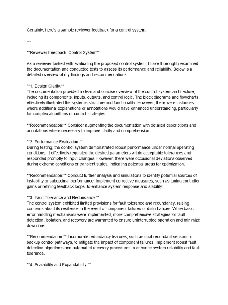 Feedback Control System | PDF | Control Theory | Feedback