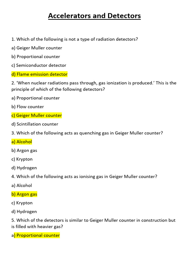 Accelerators and Detectors | Download Free PDF | Particle Accelerator | Electronvolt