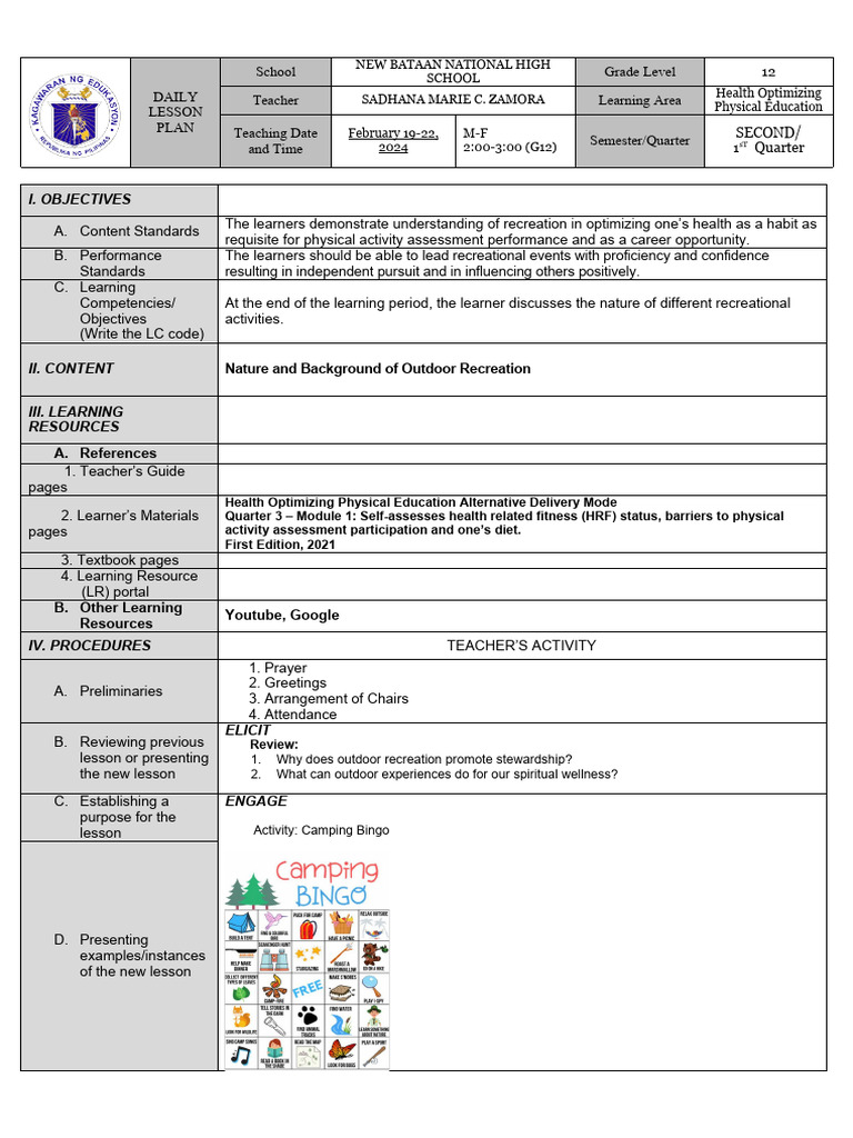 Hope 12-Week 3 | PDF | Learning | Cognition